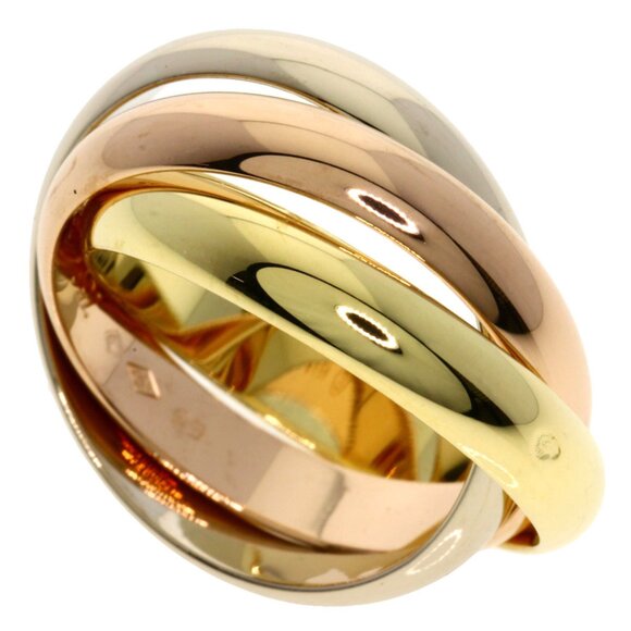 Cartier | Jewelry | Cartier 8k Gold Trinity Ring 54 | Poshmark